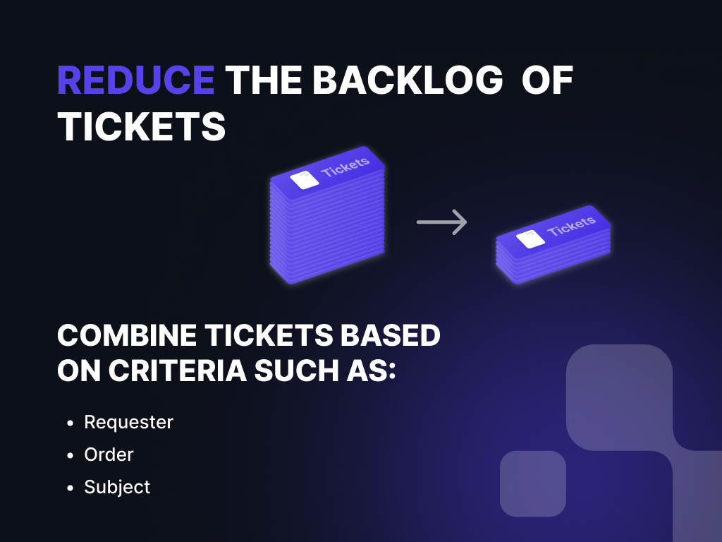 Merge Tickets App Integration with Zendesk Support